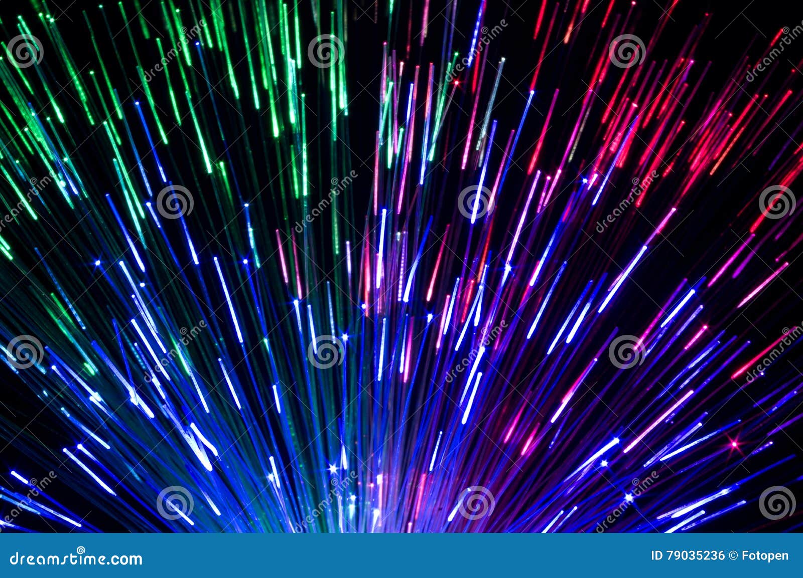 Different Colored Laser Beams Create Beautiful Light Effects Stock ...