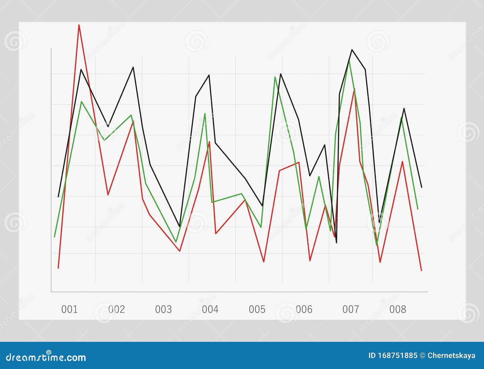 Colorful Bar Graphs Rising , Falling . Transforming Rectangular Blocks ...