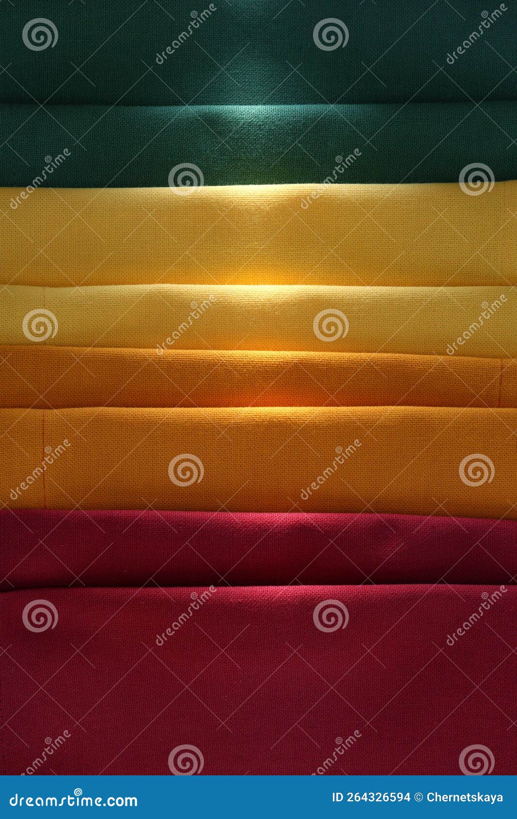 Different Colorful Napkins As Background, Top View Stock Photo - Image ...