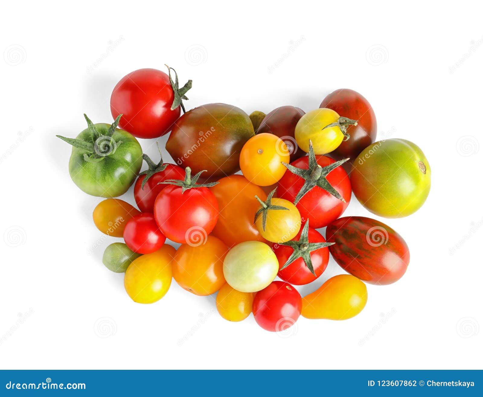 Different Colorful Tomatoes Stock Photo - Image of fresh, tomatoes ...