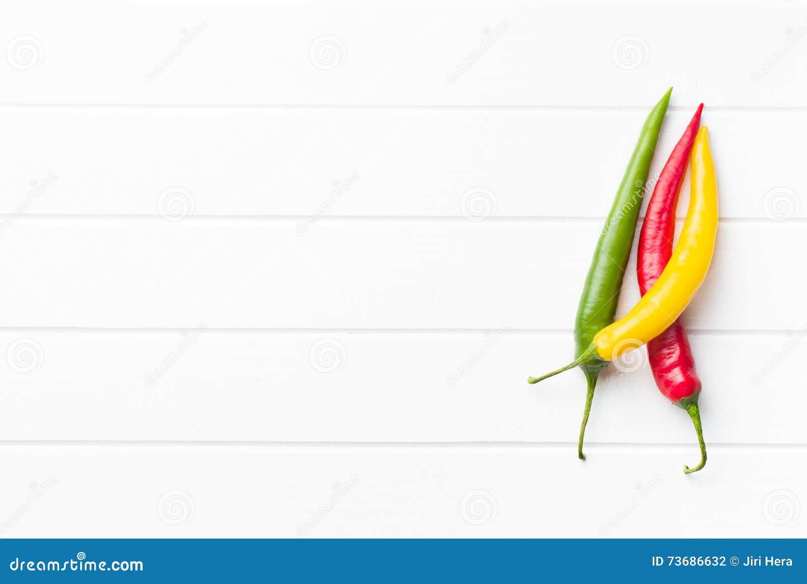 Different Colors Chili Peppers. Stock Photo - Image of healthy, chilli ...
