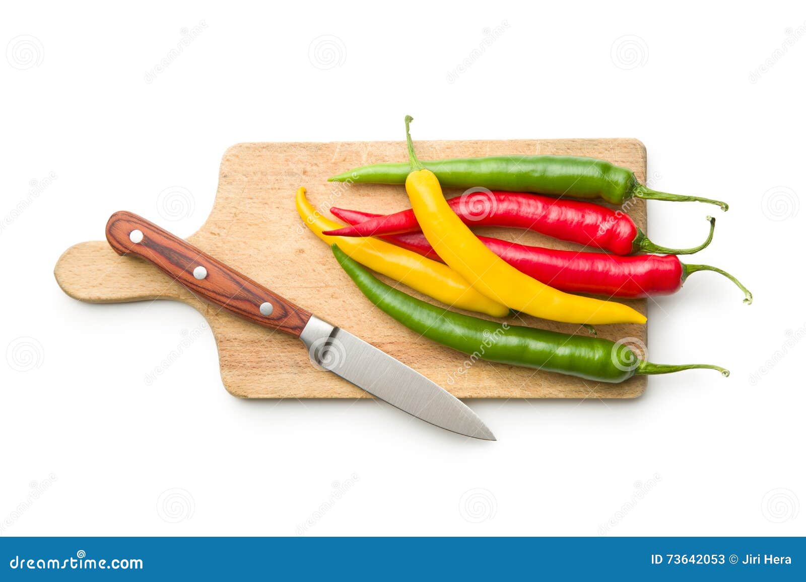 Different Colors Chilli Peppers. Stock Image - Image of chili ...