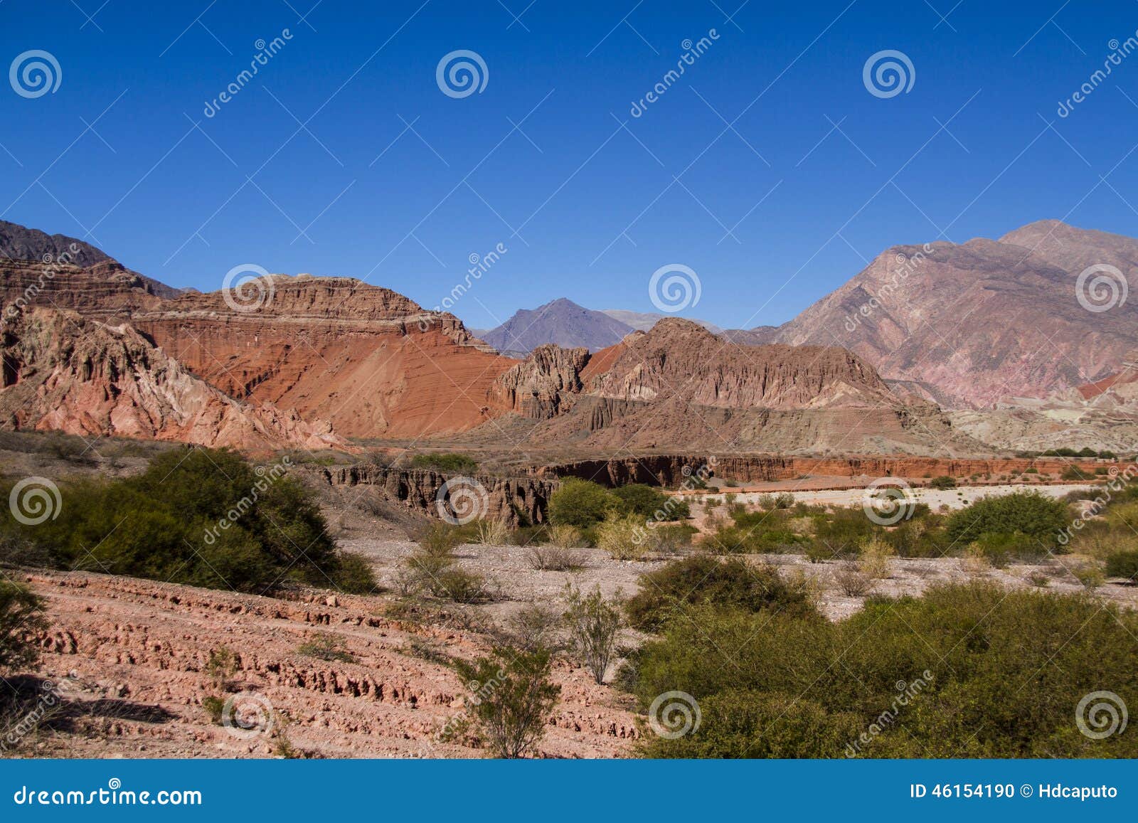 Different Colors in the Mountains Stock Photo - Image of colors ...