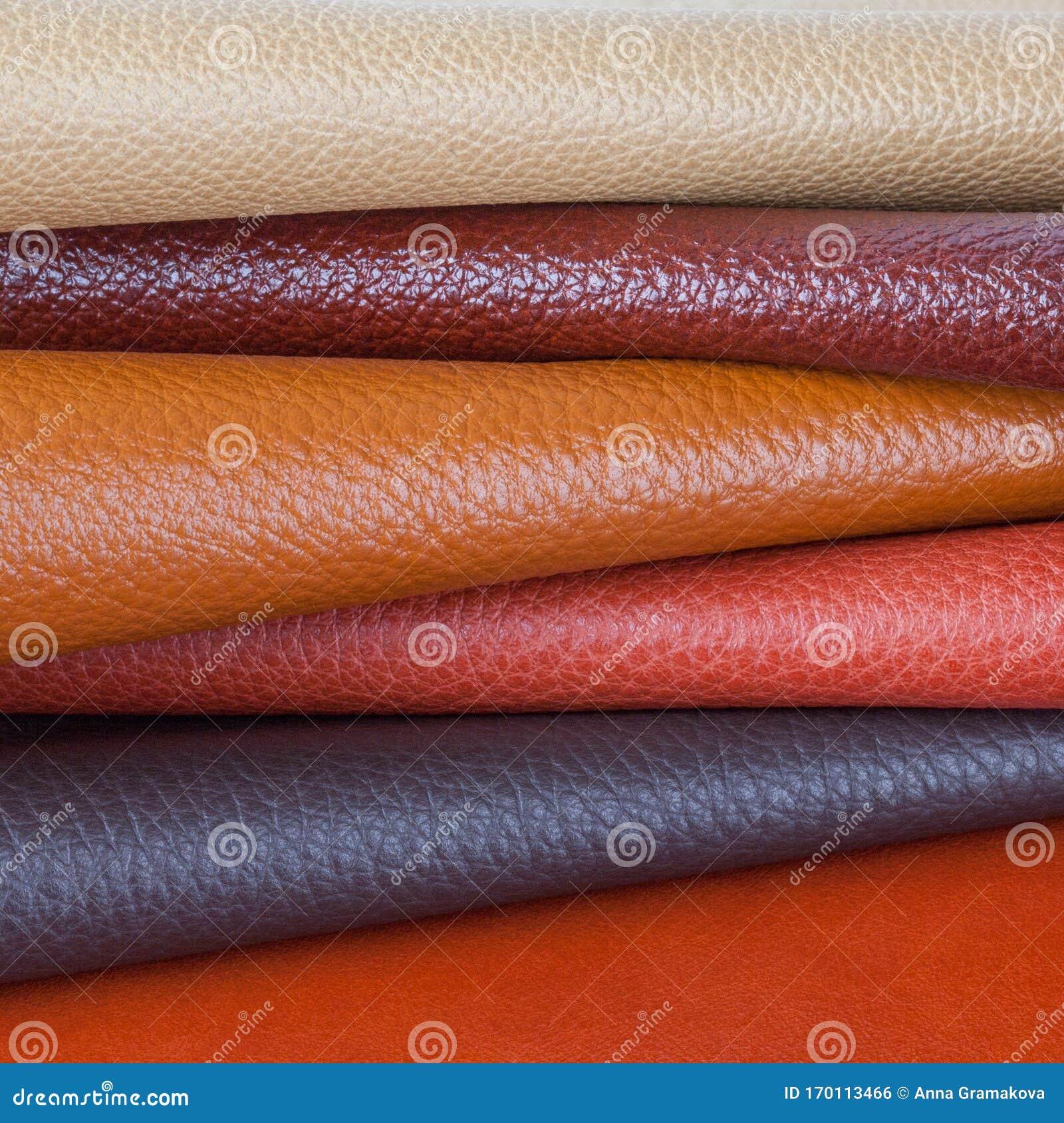 Natural Leather Textures Samples Stock Photo - Image of elements, blank ...