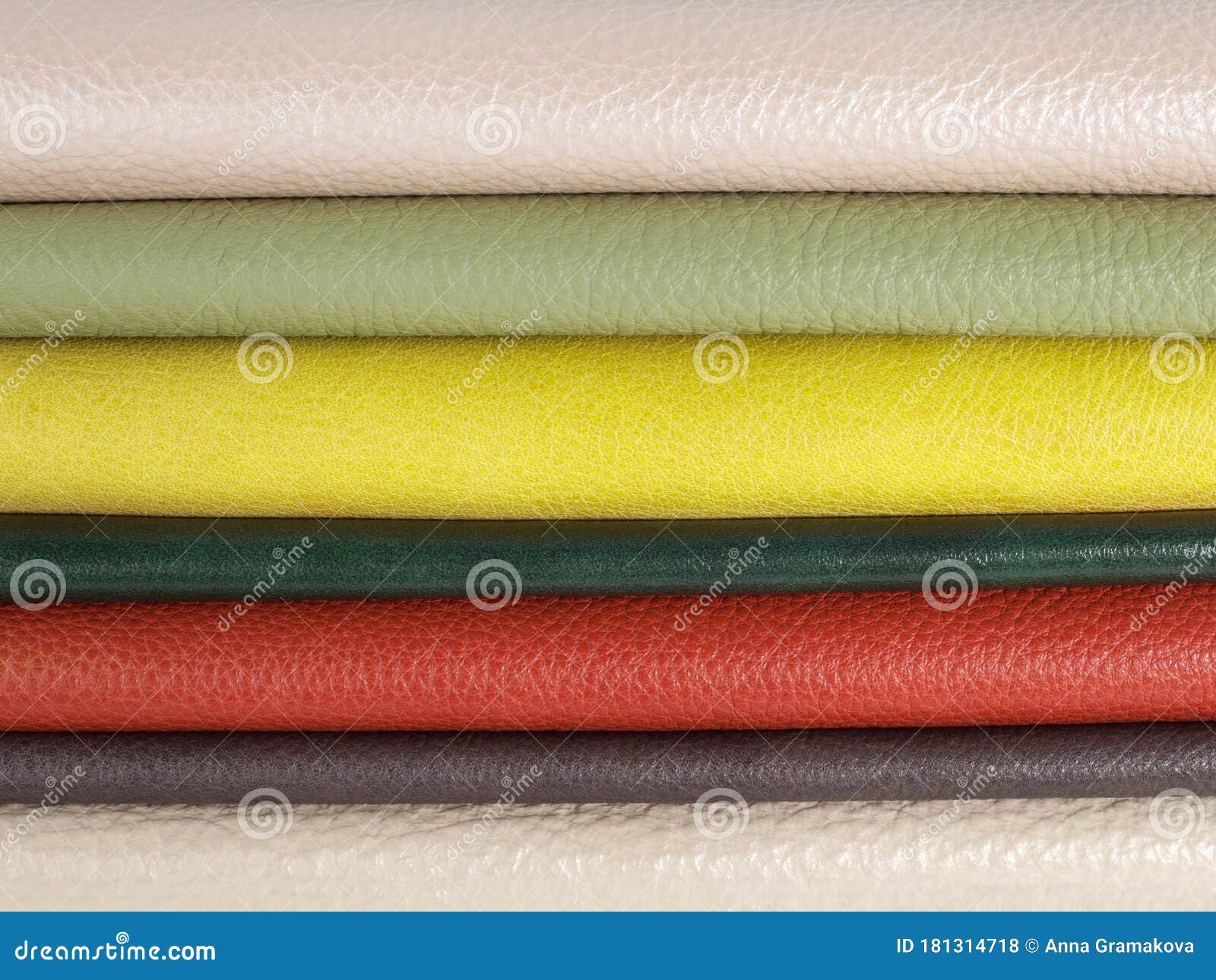 Natural Leather Textures Samples Stock Photo - Image of design ...