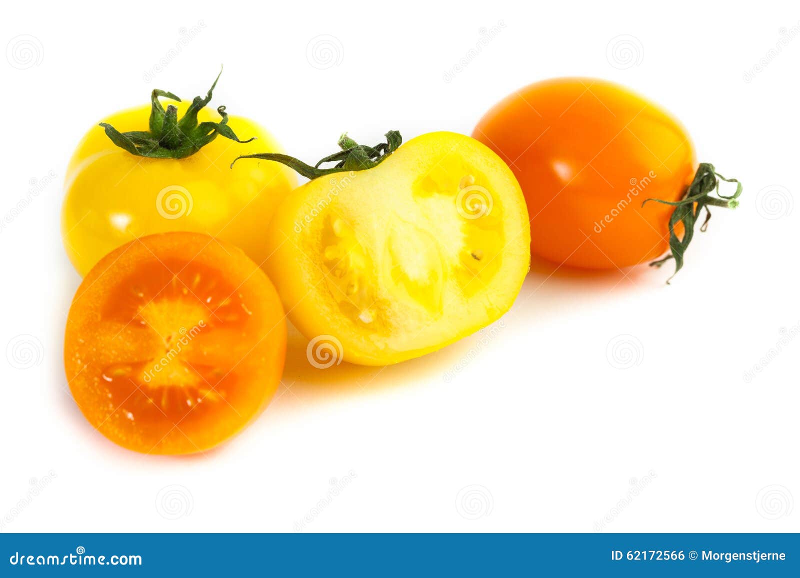 Different Colors Tomatos, Solanum Lycopersicum Stock Photo - Image of ...