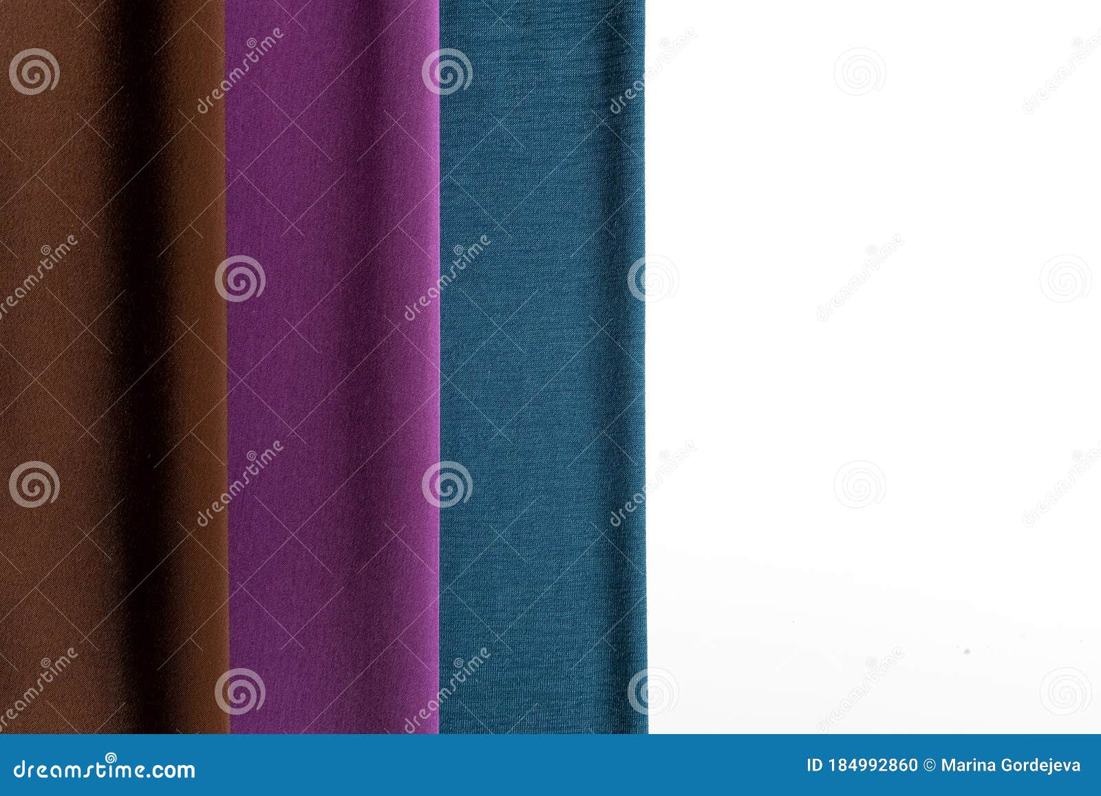 Different Colors Wooden Materials Flat Lay Background. Textile Pattern ...