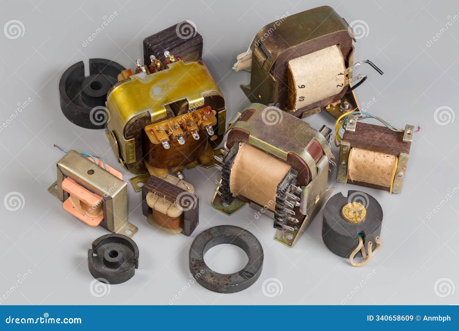 Different Compact Transformers for Devices Power Supply and Their Parts ...