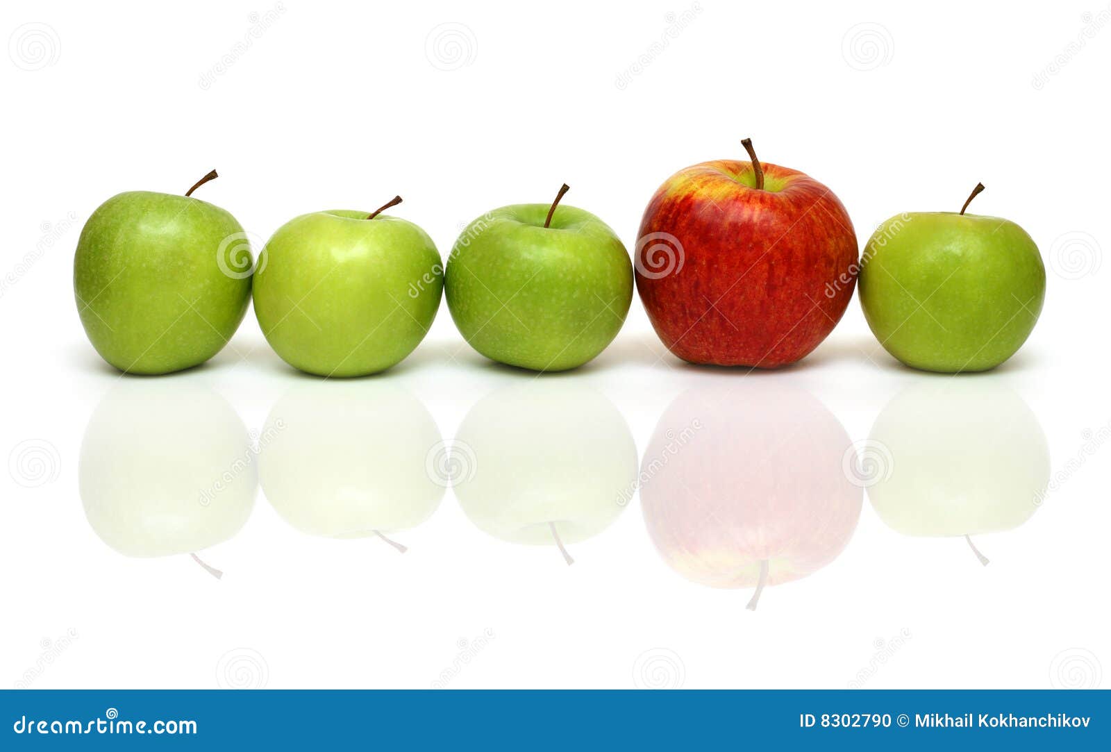 Different Concepts with Apples Stock Photo - Image of special ...