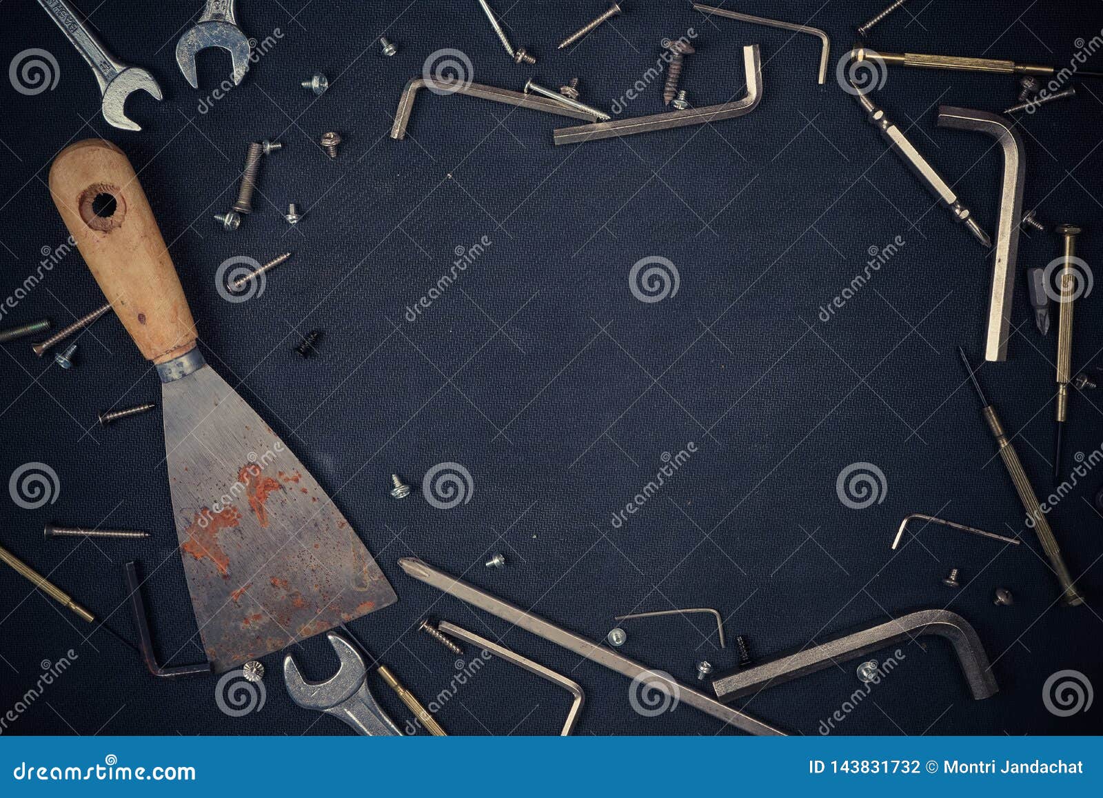 Different Construction Tools with Hand Tools for Home Renovation ...