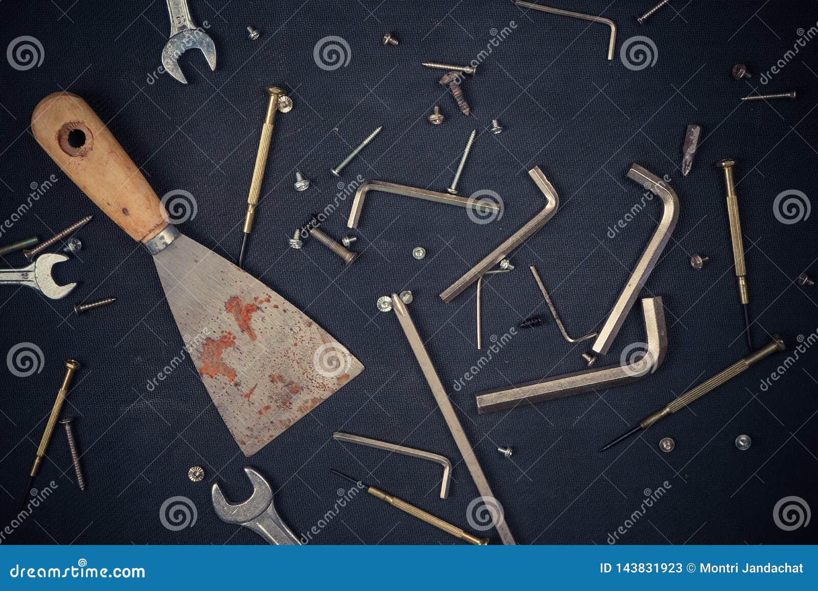 Different Construction Tools with Hand Tools for Home Renovation ...