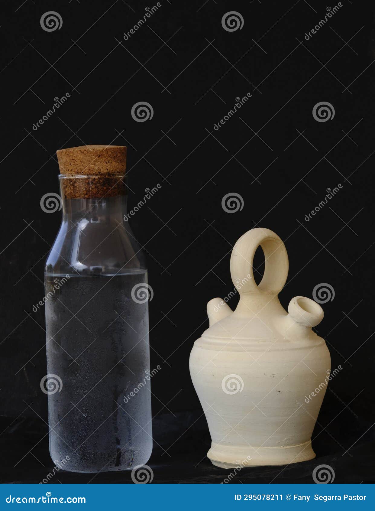 Different Containers To Carry Drinking Water Stock Image - Image of ...