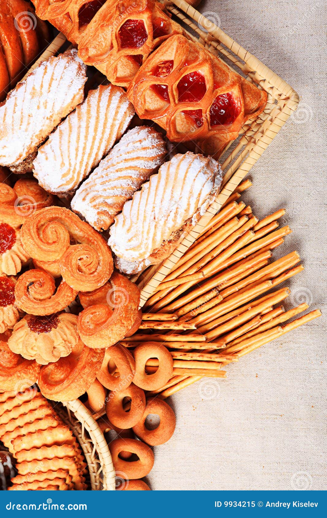 Different cookies stock image. Image of brown, gold, group - 9934215