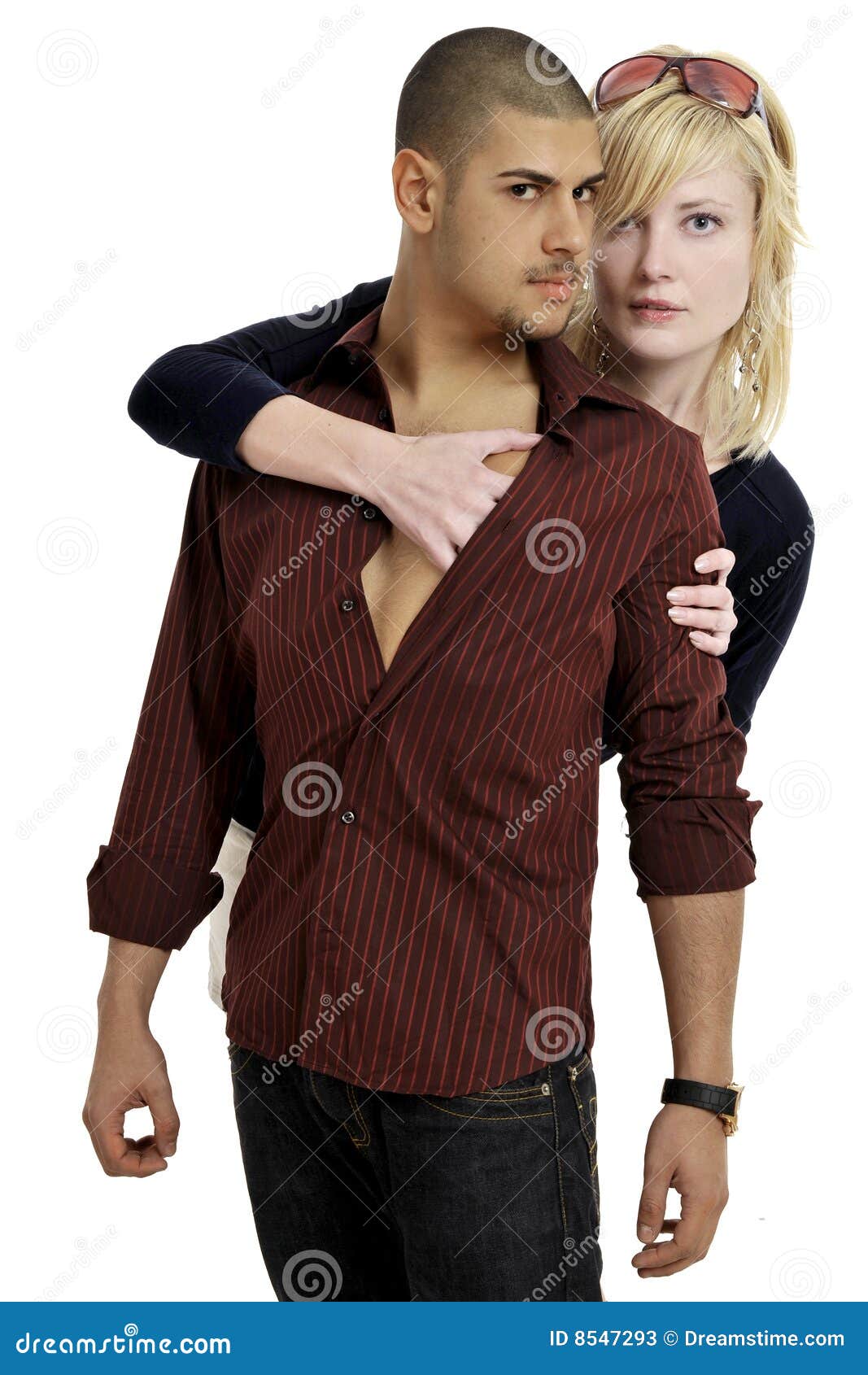 Different couple stock image. Image of love, girl, latin - 8547293