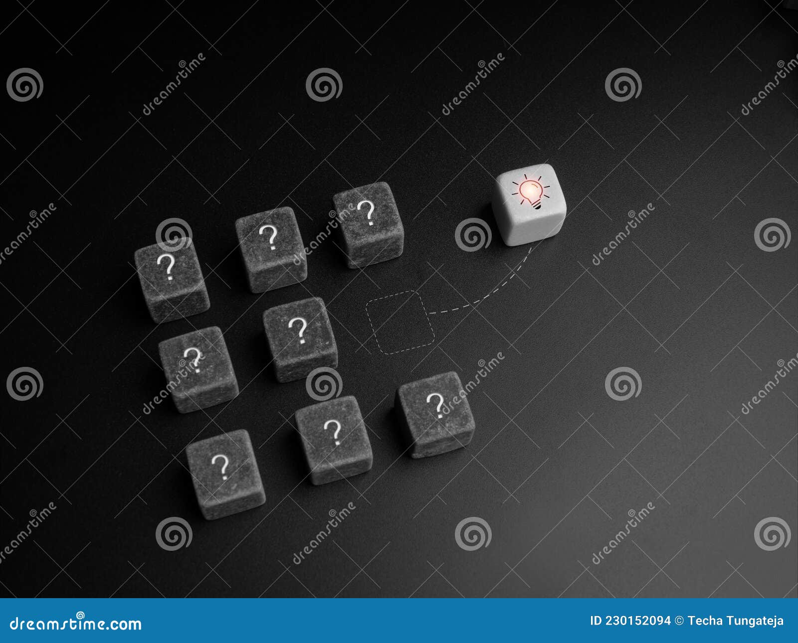 Different Creative Ideas Concept. Stock Photo - Image of direction ...