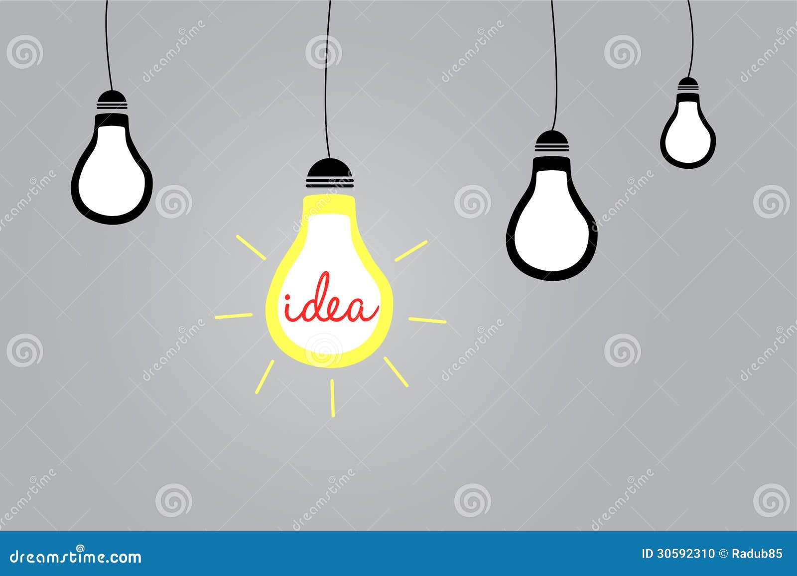 Different from Crowd Best Idea Stock Vector - Illustration of ...