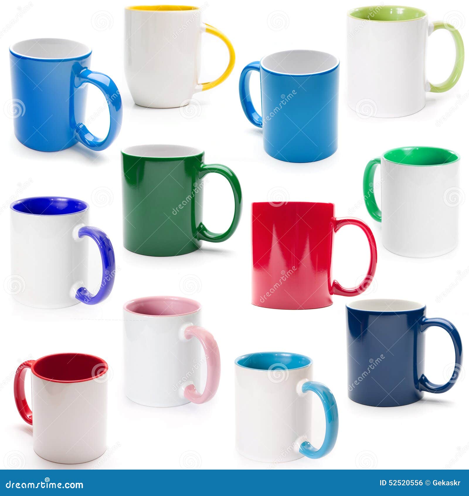 Different cups stock photo. Image of background, shiny - 52520556