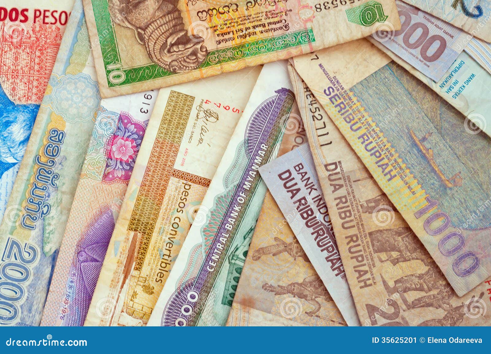 Different currencies stock image. Image of financial - 35625201
