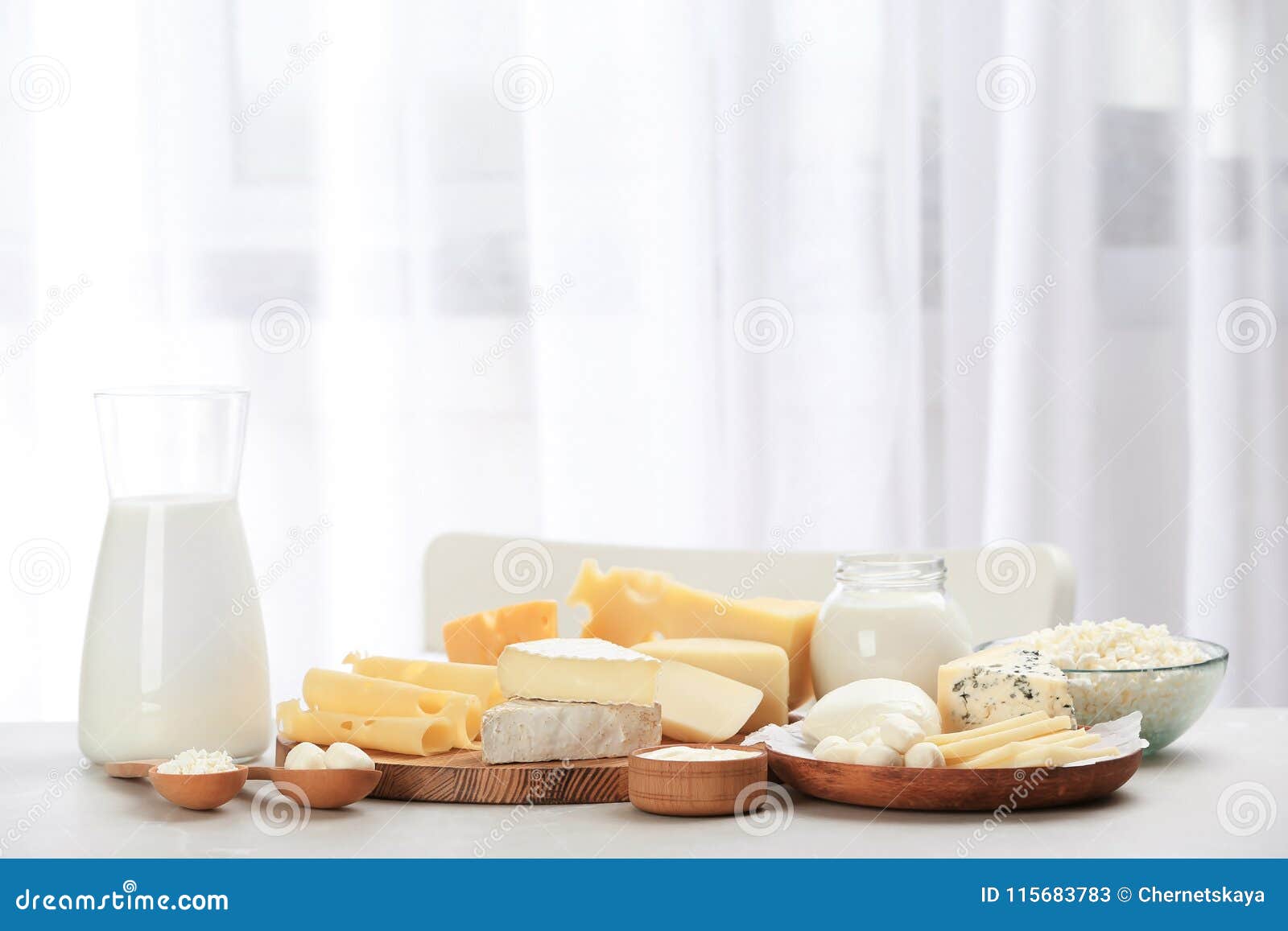 Different dairy products stock image. Image of fresh - 115683783