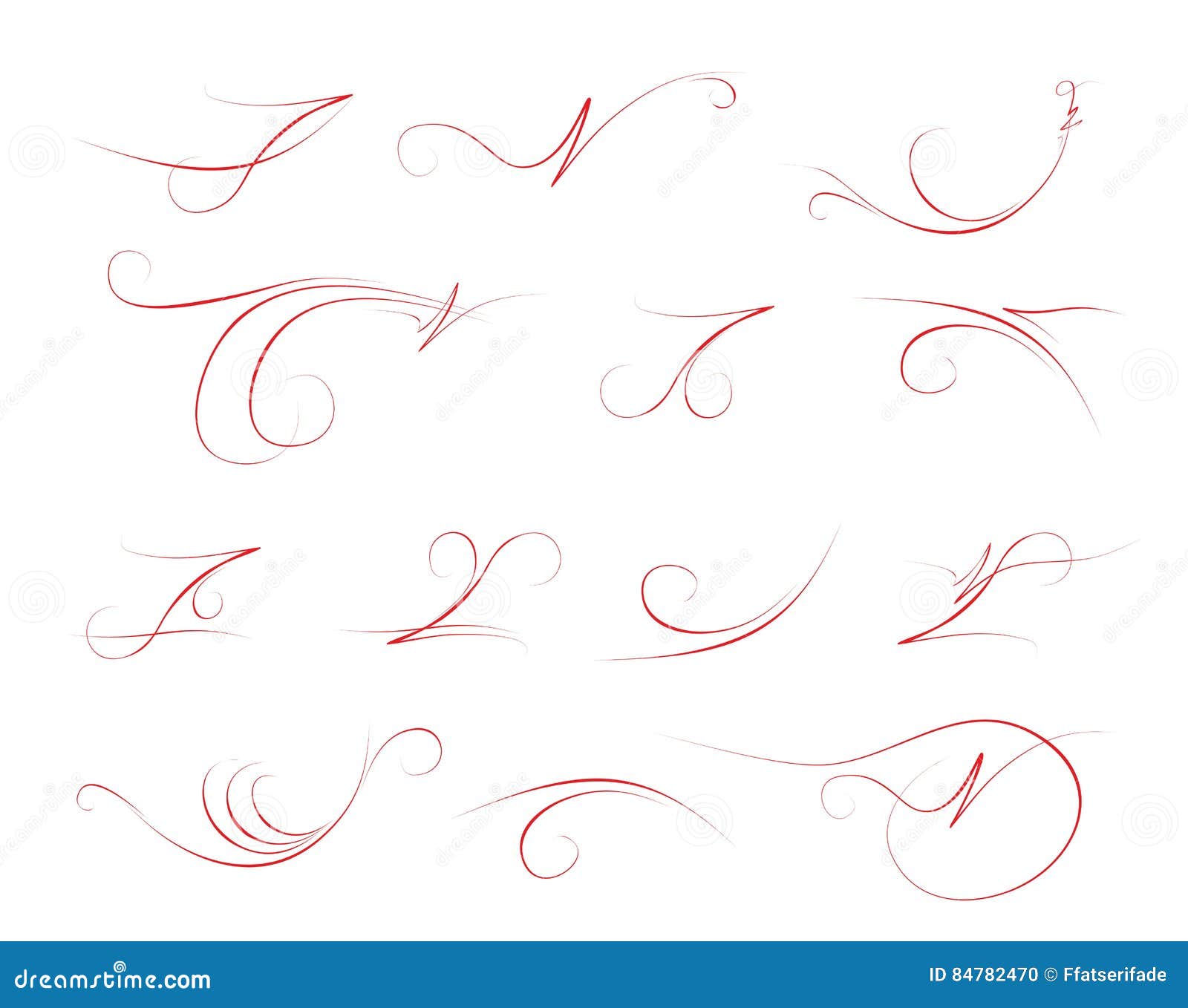 Different Delicate Elements Stock Illustration - Illustration of sample ...