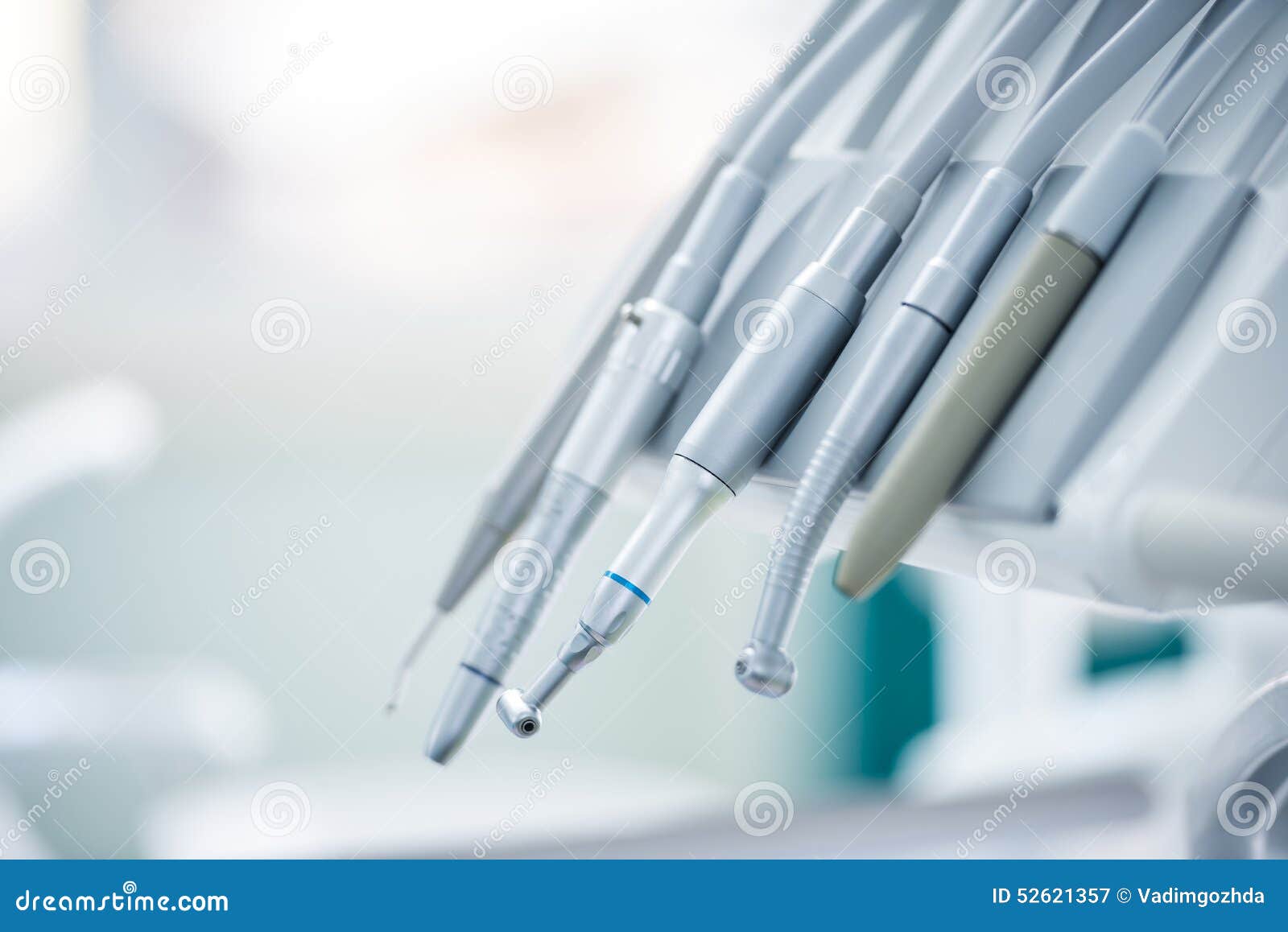 Different Dental Instruments Stock Image - Image of device, light: 52621357
