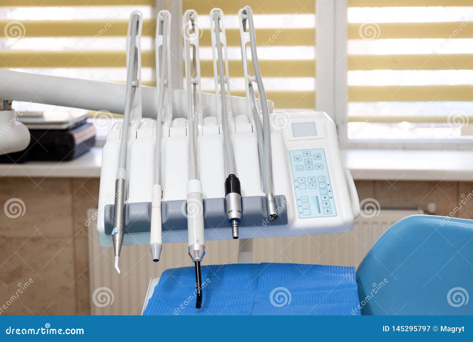 Different Dental Instruments and Tools in a Dentists Office, Dentist ...