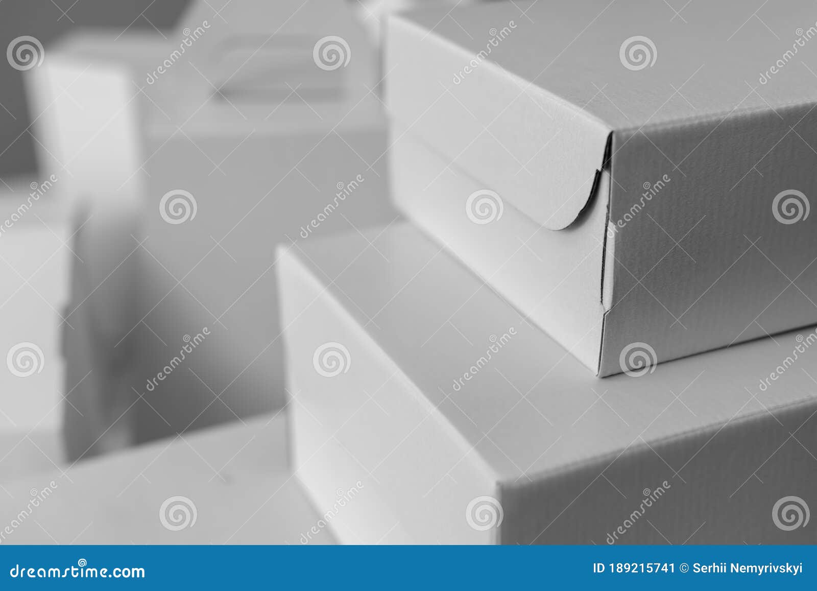 Different Design and Shape of Cardboard Boxes, Paper Containers. the ...