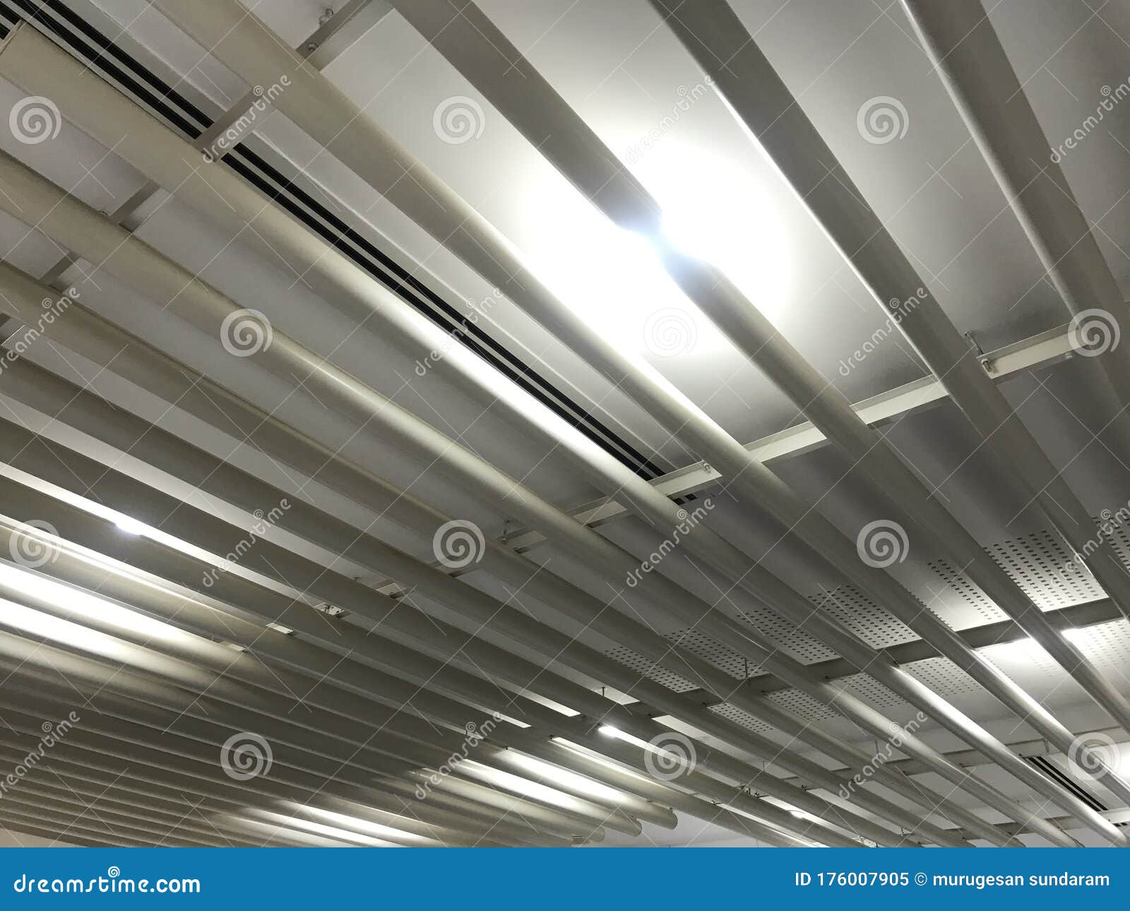 Different Designs of Gypsum False Ceiling with Epoxy Coated MS Pipes ...