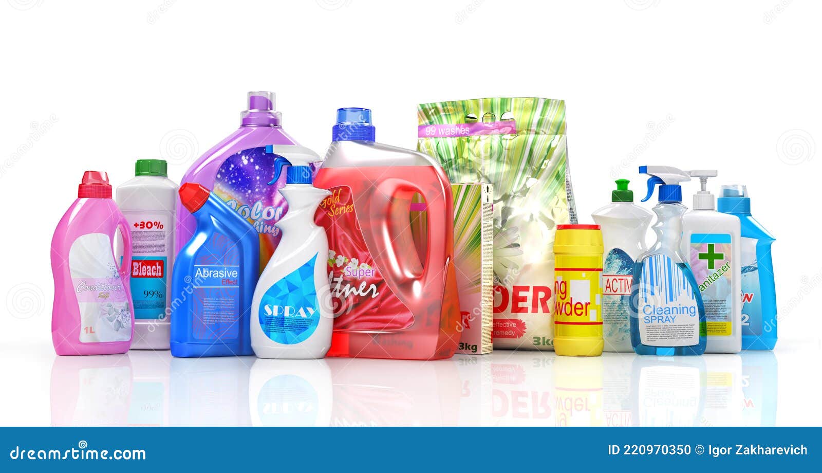 Detergent Bottles Royalty-Free Stock Photography | CartoonDealer.com ...