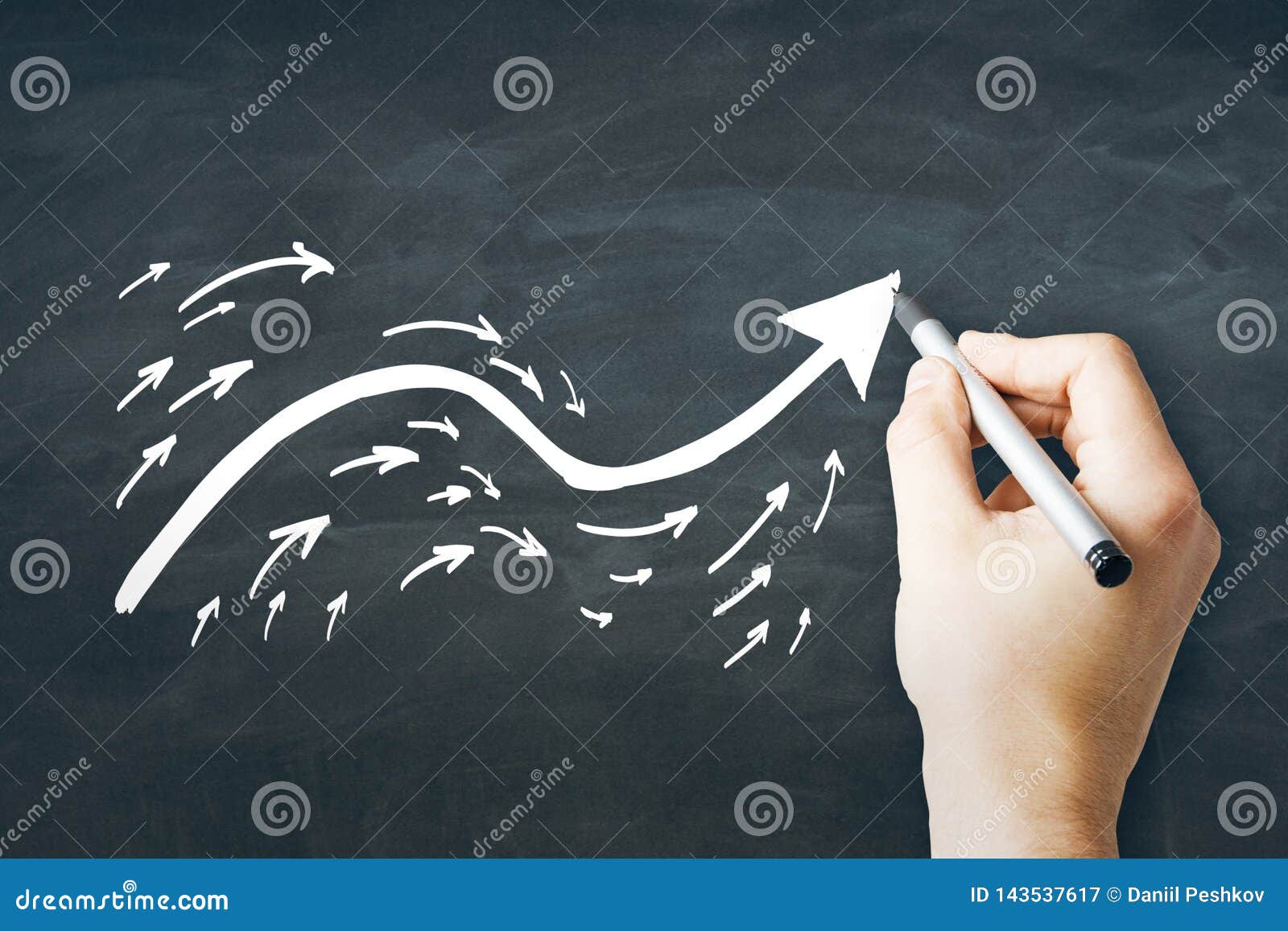 Different Direction and Growth Concept Stock Image - Image of design ...