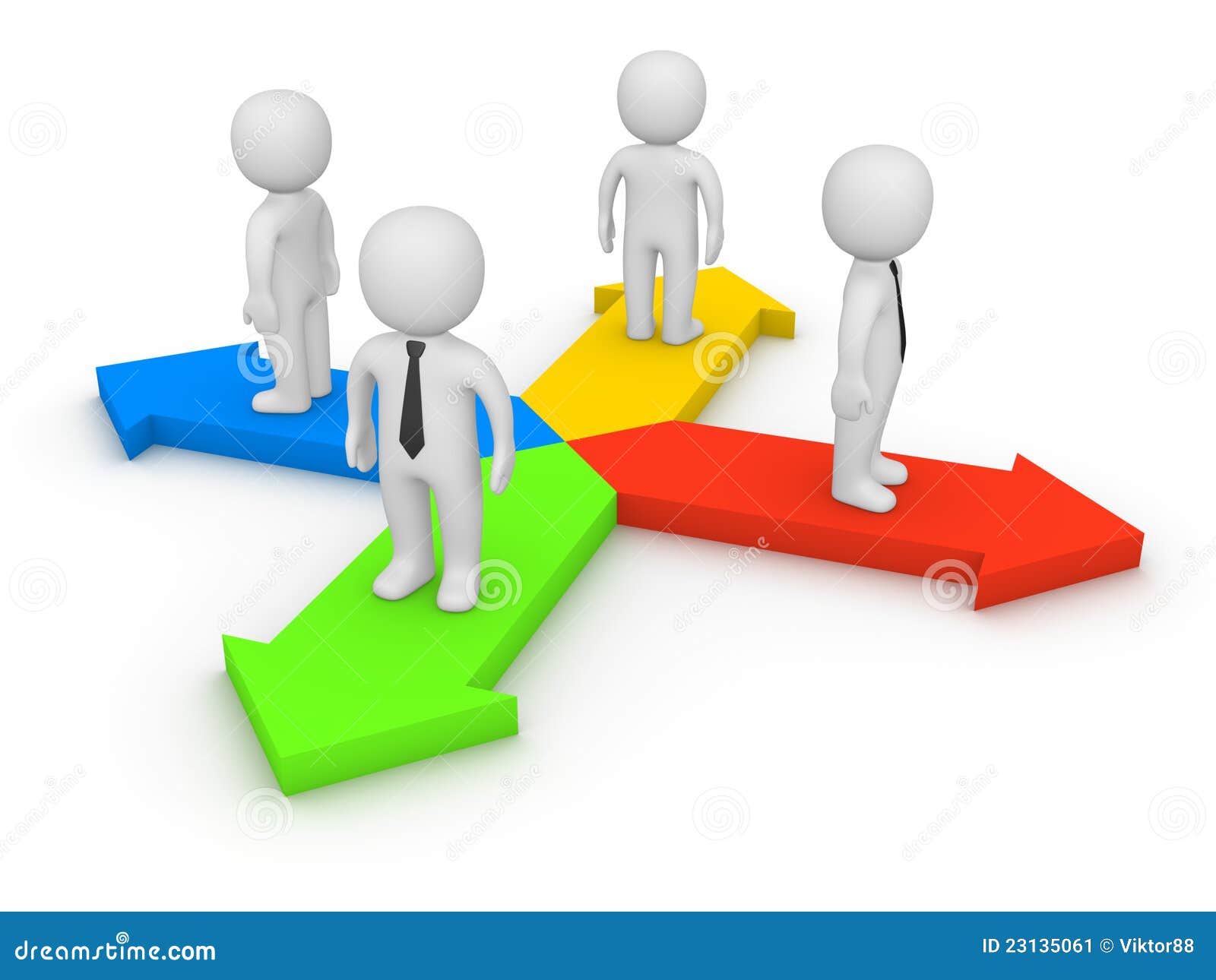 Different directions stock illustration. Illustration of finance - 23135061