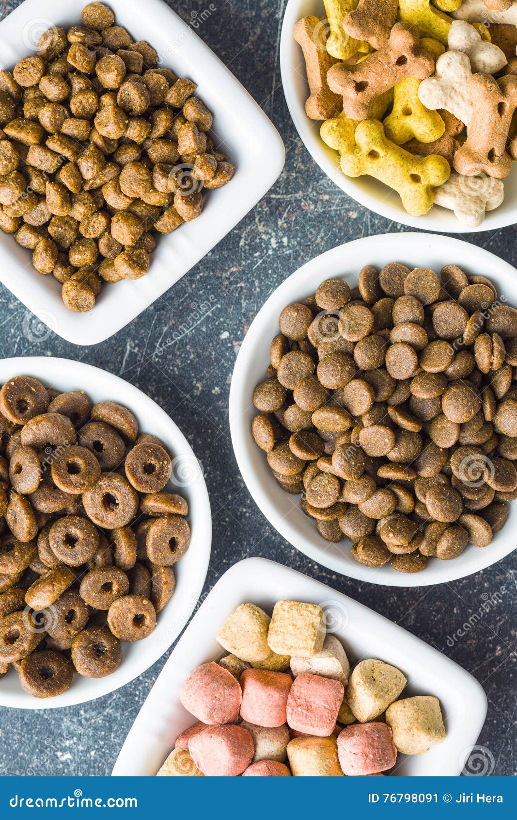 Different dog foods. stock image. Image of puppy, tasty - 76798091