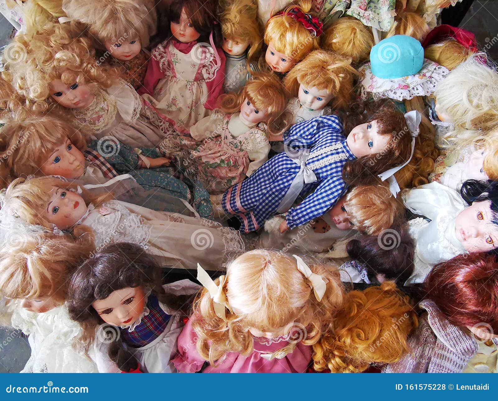 Different Dolls with Different Dresses Stock Photo - Image of design ...