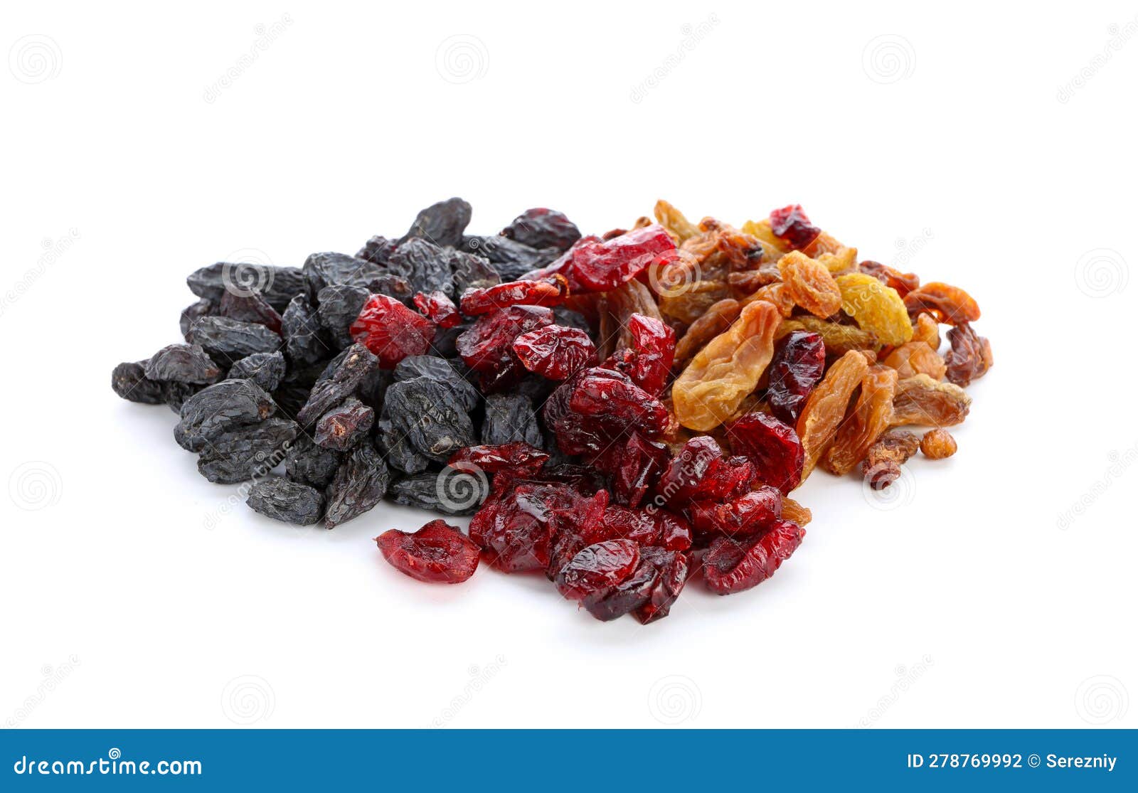 Different Dried Fruits on White Background Stock Photo - Image of ...