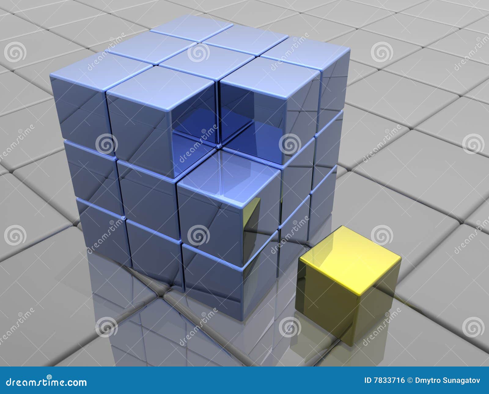 Different element stock illustration. Illustration of individuality ...