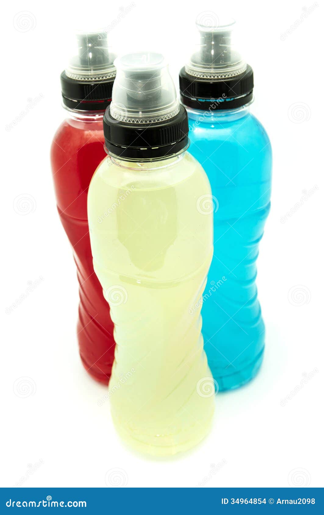 Different Energy Drink Flavors Stock Photo - Image of hydrate, colorful ...