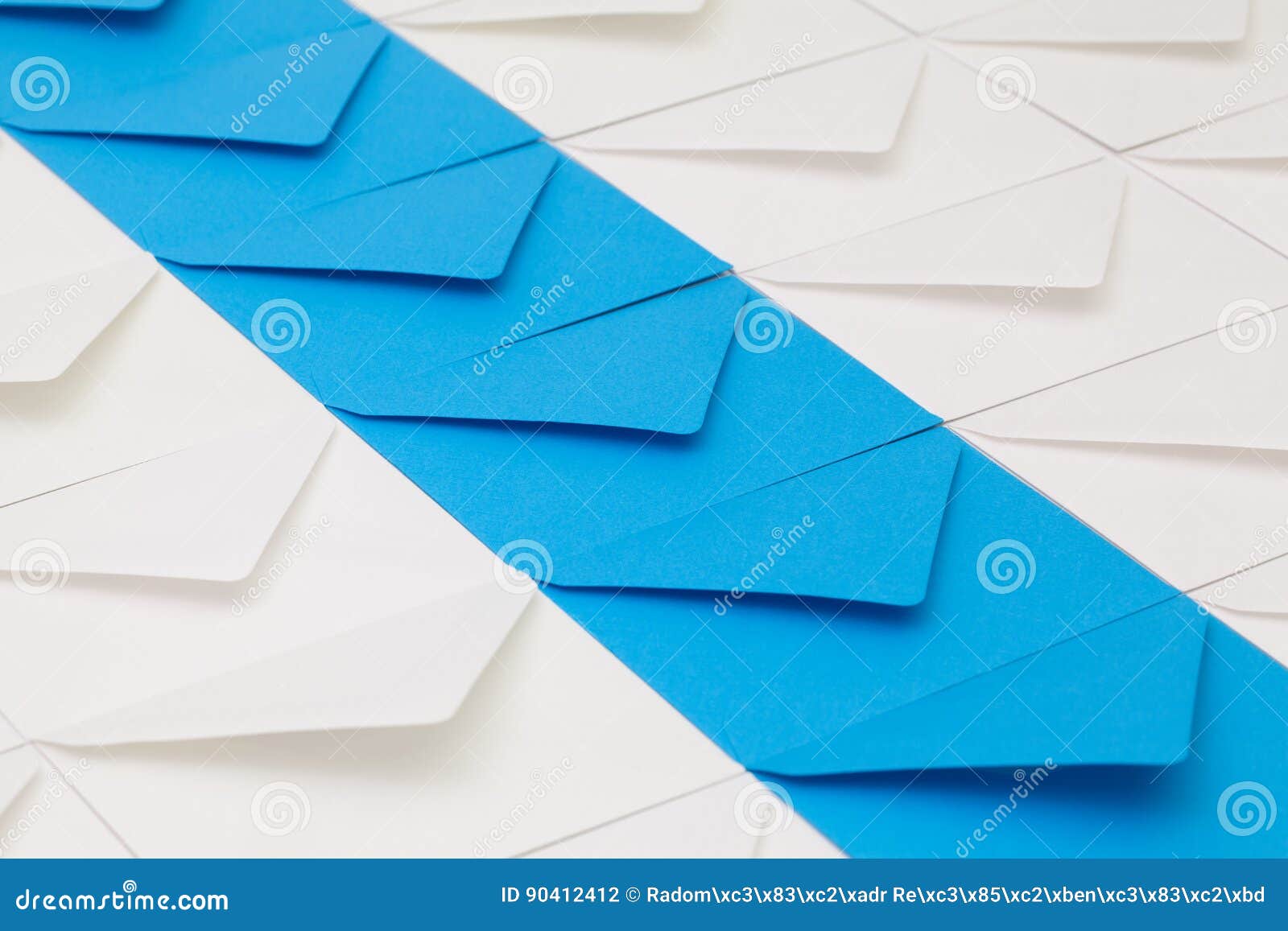 Different Envelopes on the Table Stock Photo - Image of envelope ...