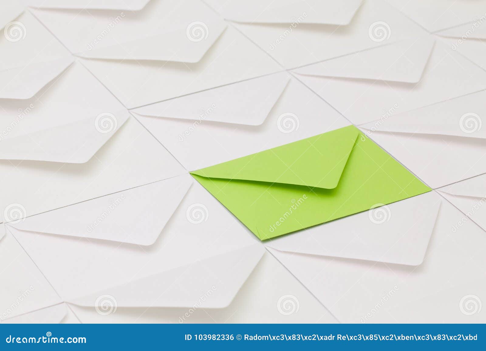 Different Envelopes on the Table Stock Photo - Image of correspondence ...