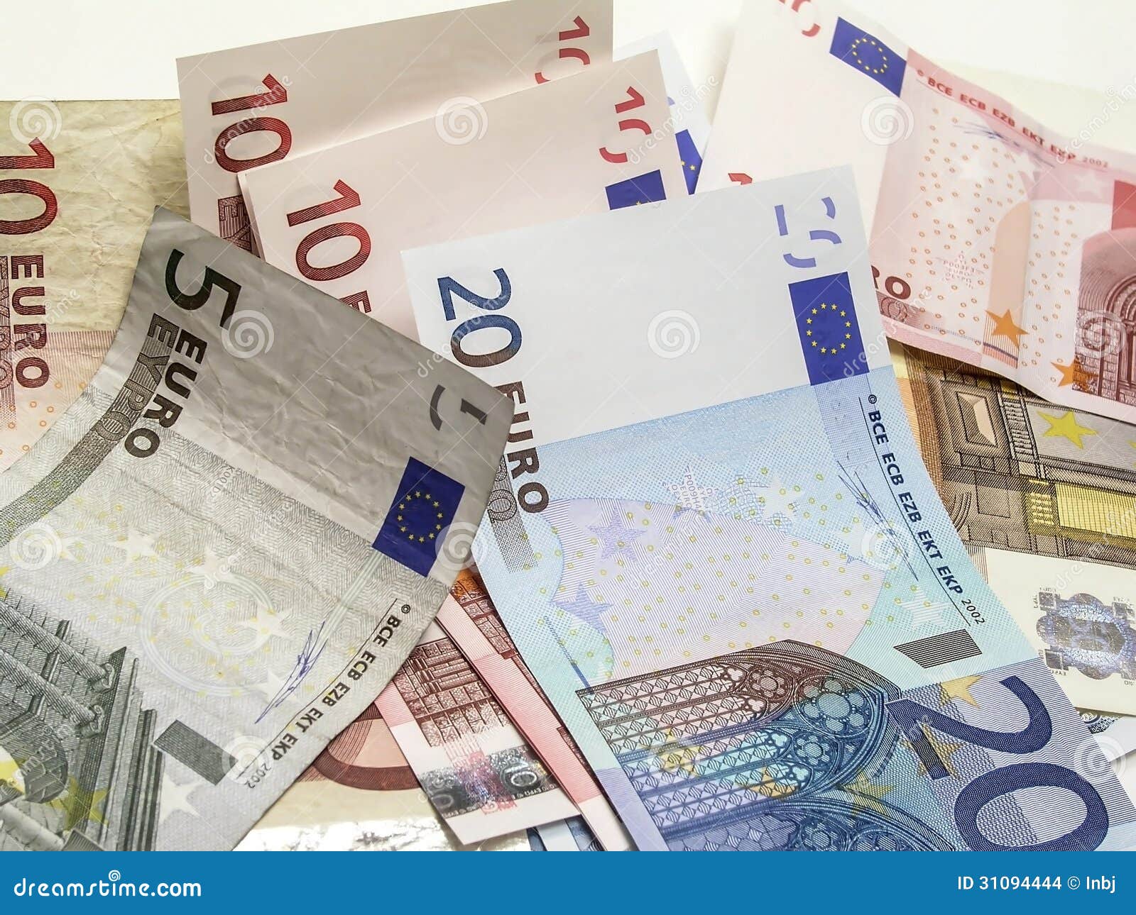 Different euro currency stock photo. Image of abstract - 31094444