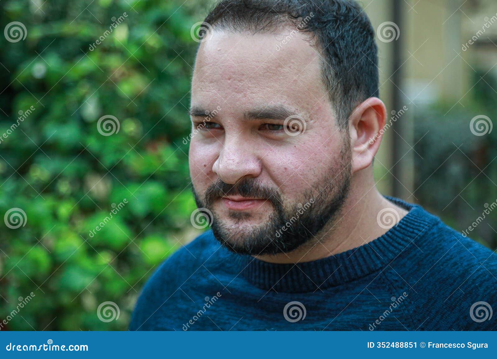 Man Focused with Malice on Something Stock Image - Image of expression ...
