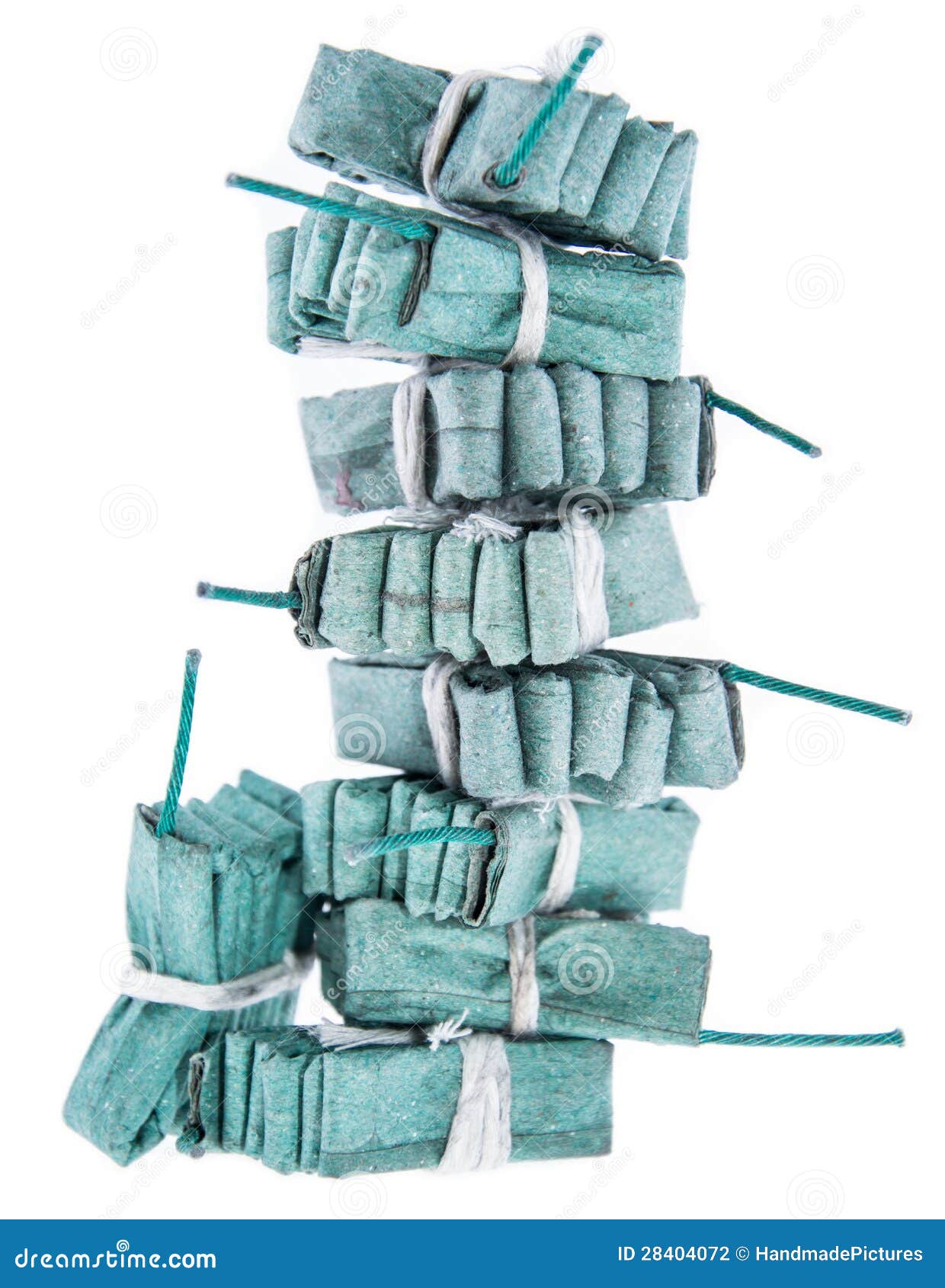 Different Firecrackers on White Stock Photo - Image of fireworks ...