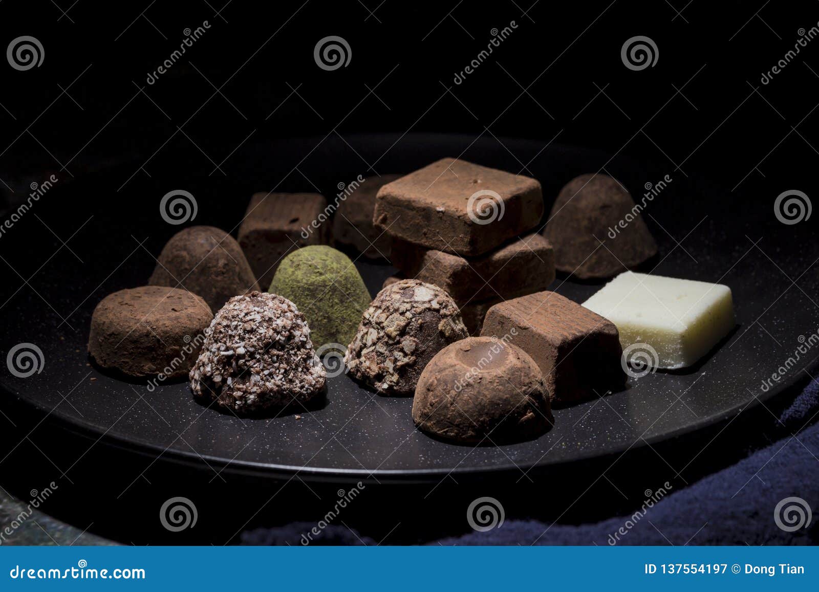 Different Flavors of Chocolate Stock Image - Image of close, chocolate ...