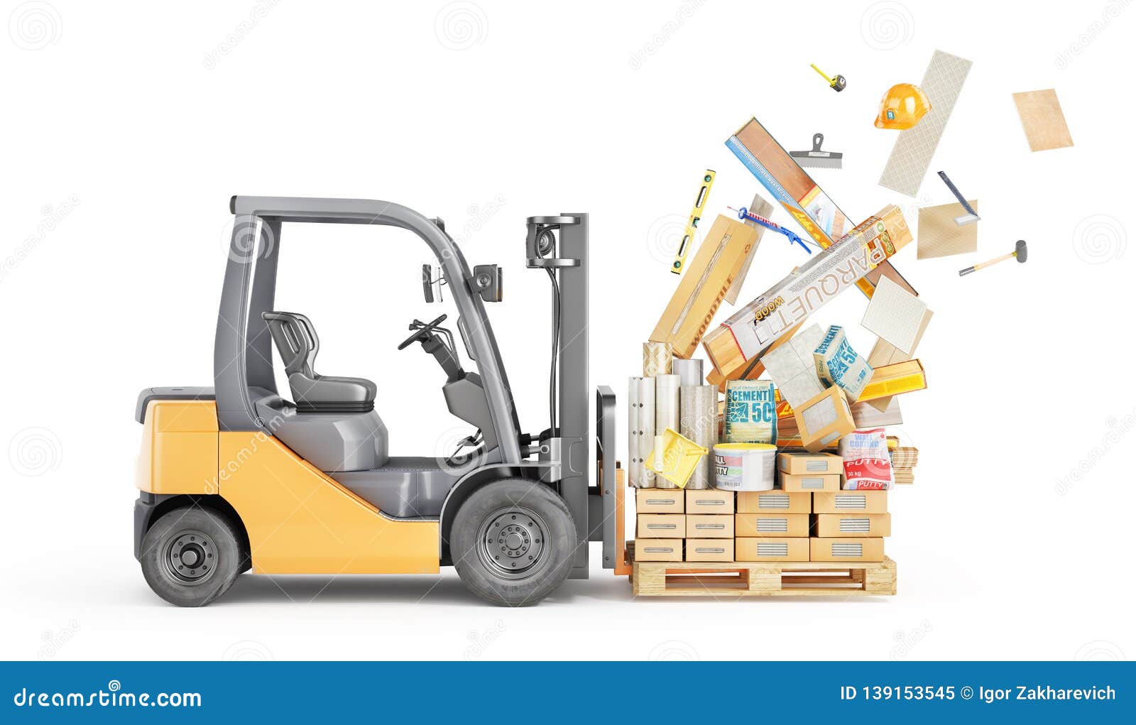 Different Floor Coating Materials Type Royalty-Free Cartoon ...