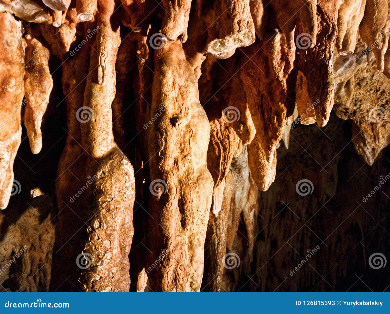 Different Formations in Luray Caverns Stock Image - Image of shenandoah ...