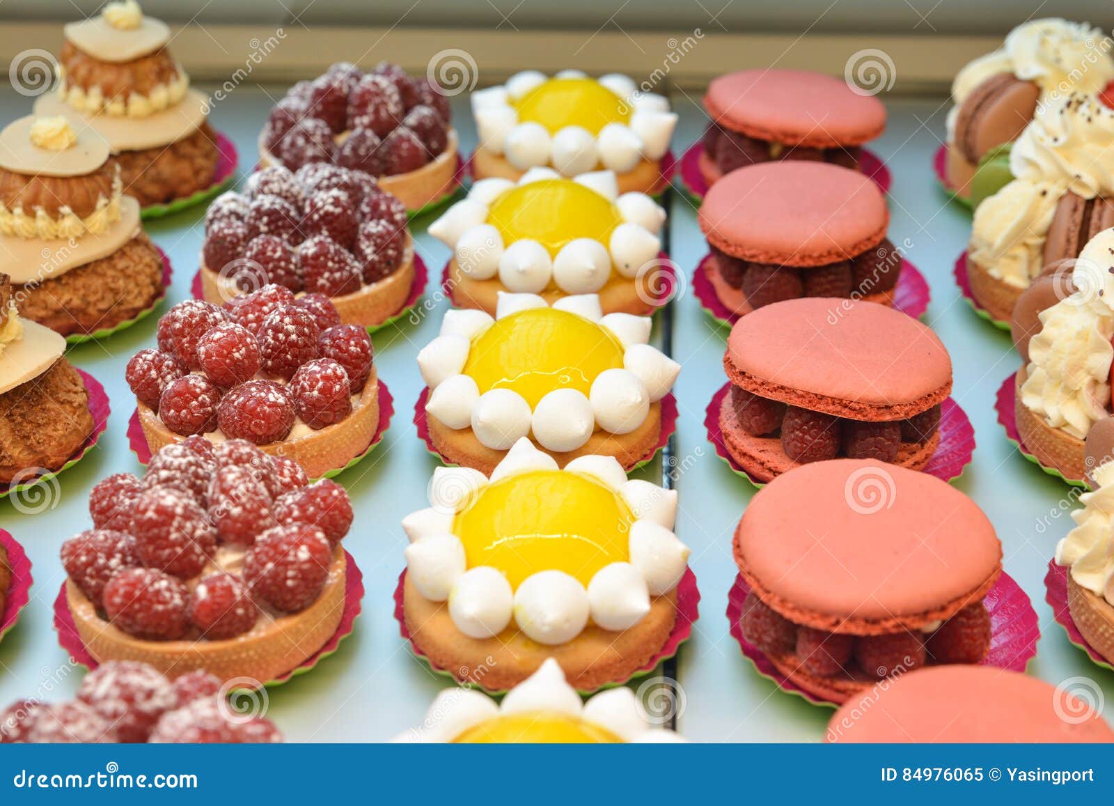Different french cookies stock image. Image of paris - 84976065