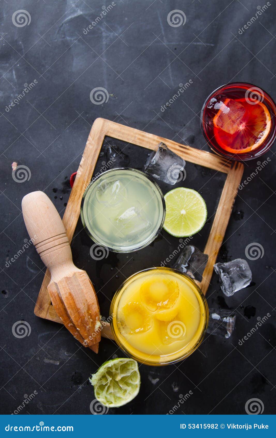 Different fresh cocktail stock photo. Image of drink - 53415982