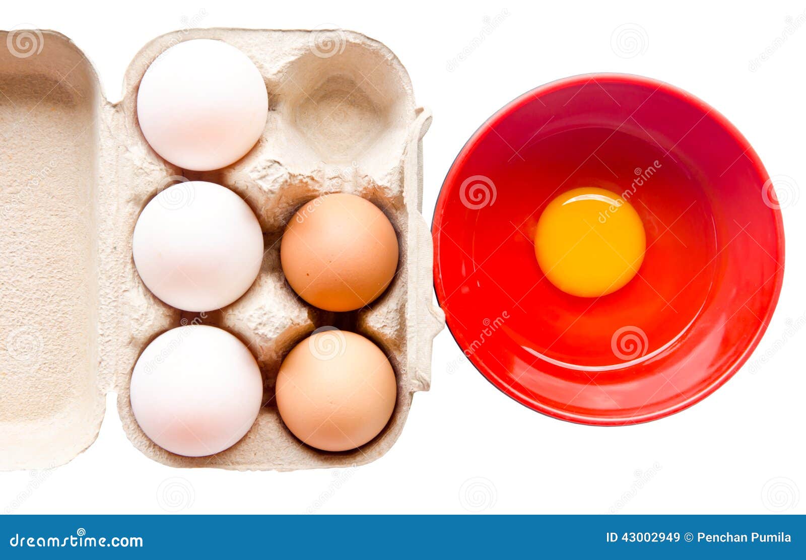 Different Fresh Eggs and Duck Eggs. Stock Image - Image of spaced ...