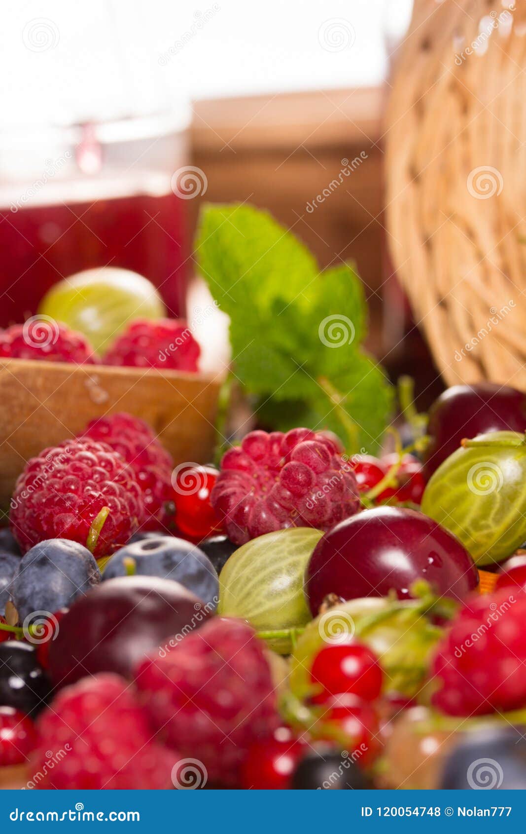 Different Fresh Ripe Berries Stock Photo - Image of agriculture ...