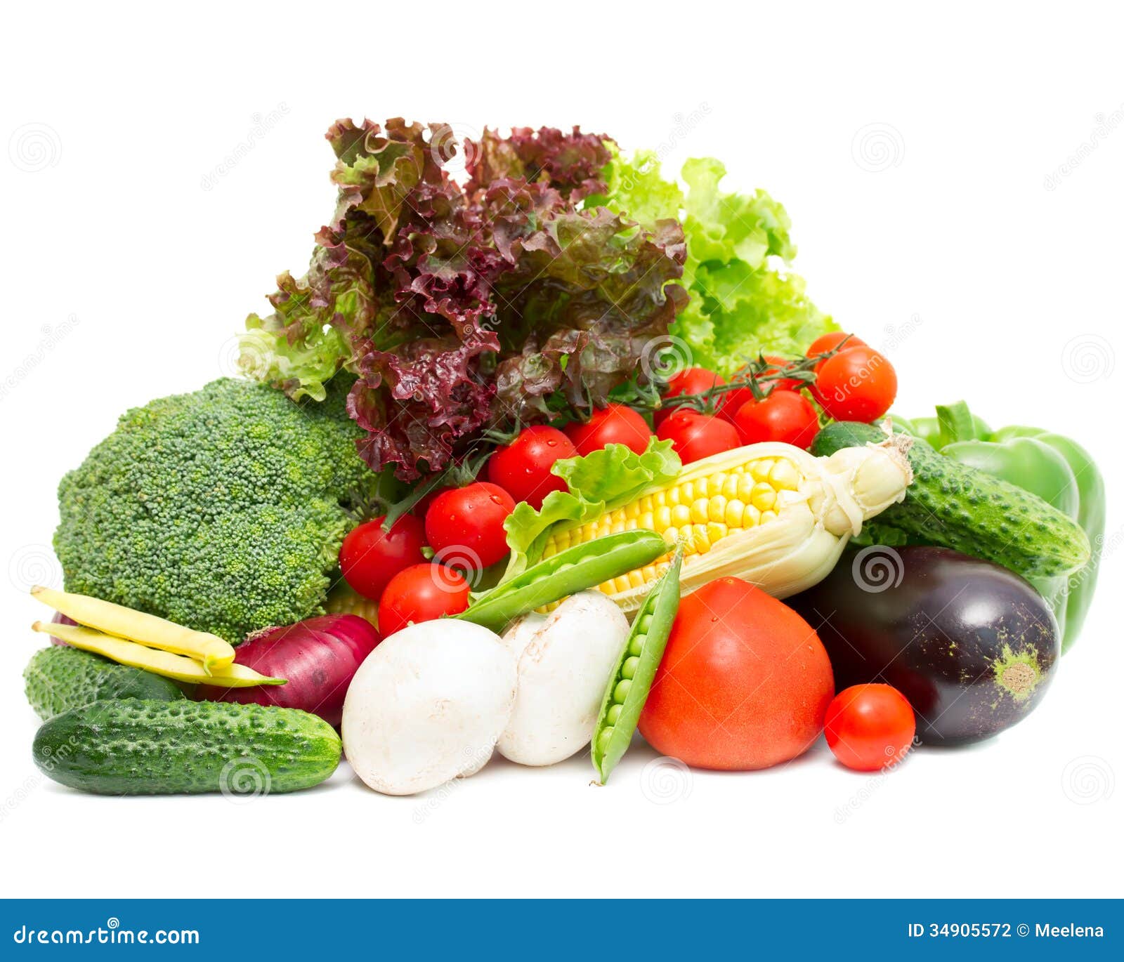 Different fresh vegetables stock photo. Image of abundance - 34905572