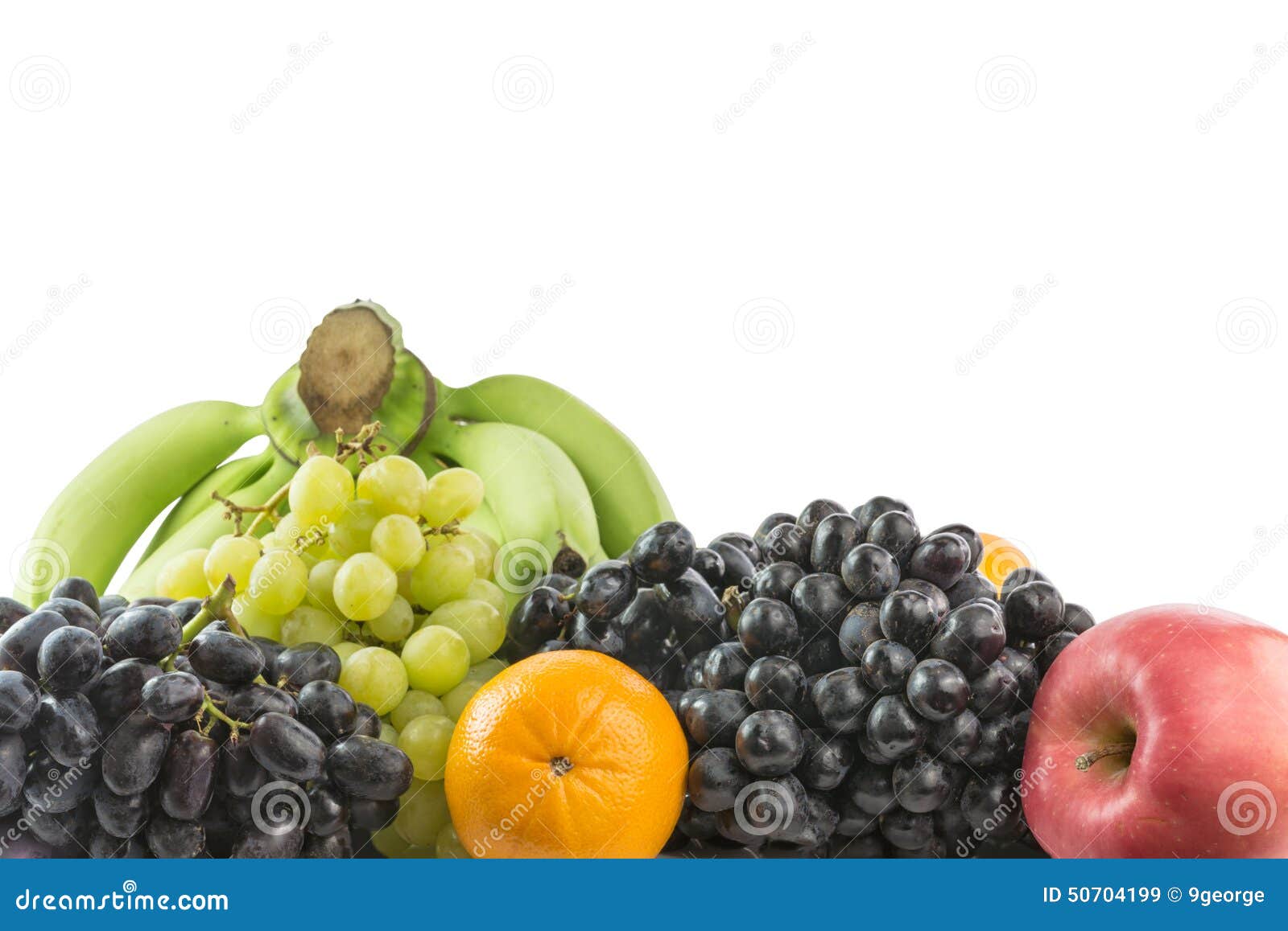 Different Fruits Isolated on White ,Clipping Path Included Stock Image ...